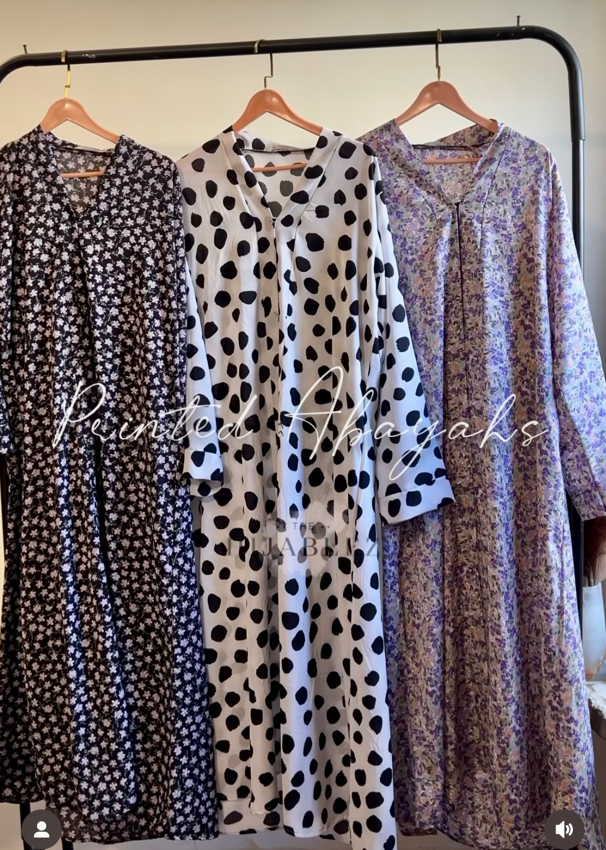 Shop Printed Abayas Online | Floral & Stylish Designs – the hijabeez